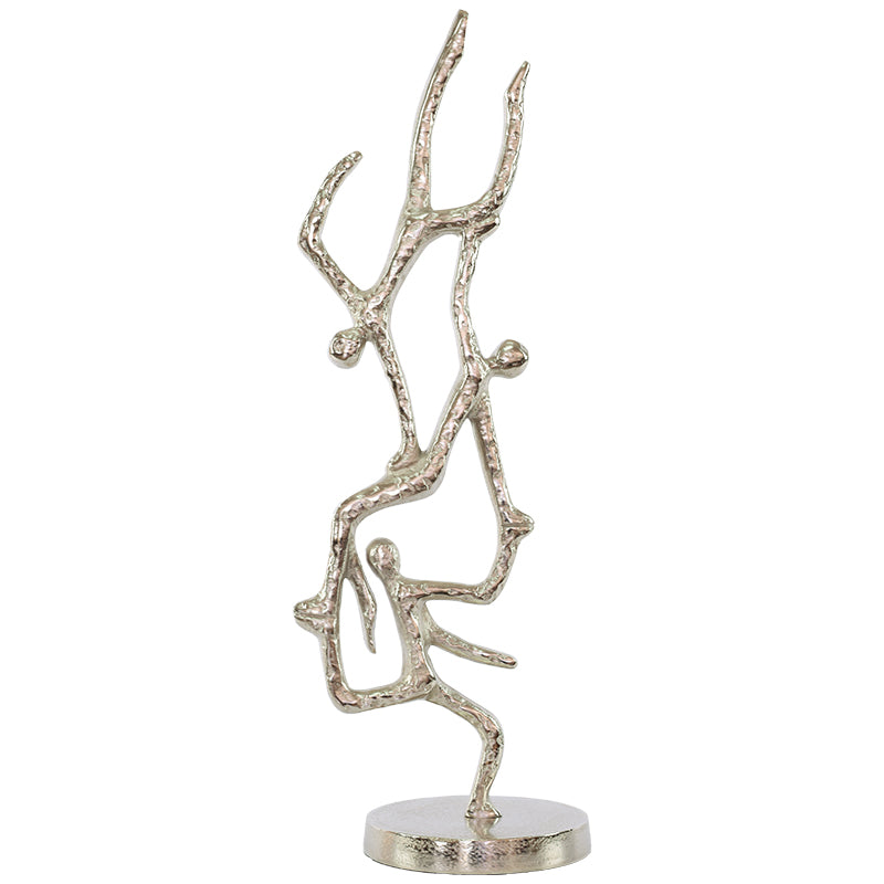 Rough Nickel Gymnasts (54 cm) – MHF Decor-Delights (Pty) Ltd